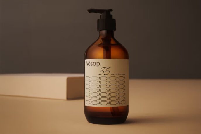 Aesop Marks 35 Years Of Its Resurrection Aromatique Hand Care Range ...