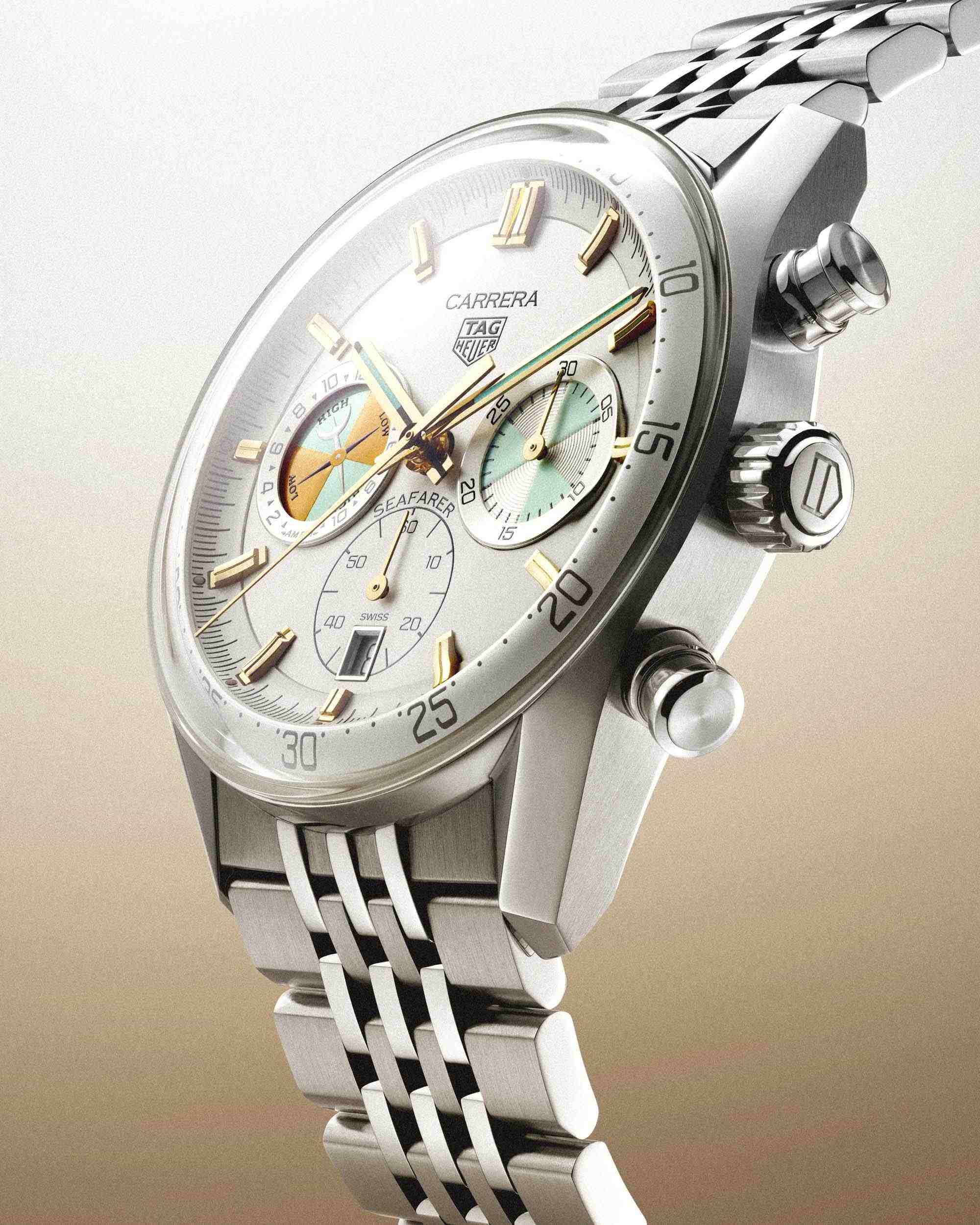 TAG Heuer Introduces Carrera Seafarer With Tide Indicator And Vintage ...